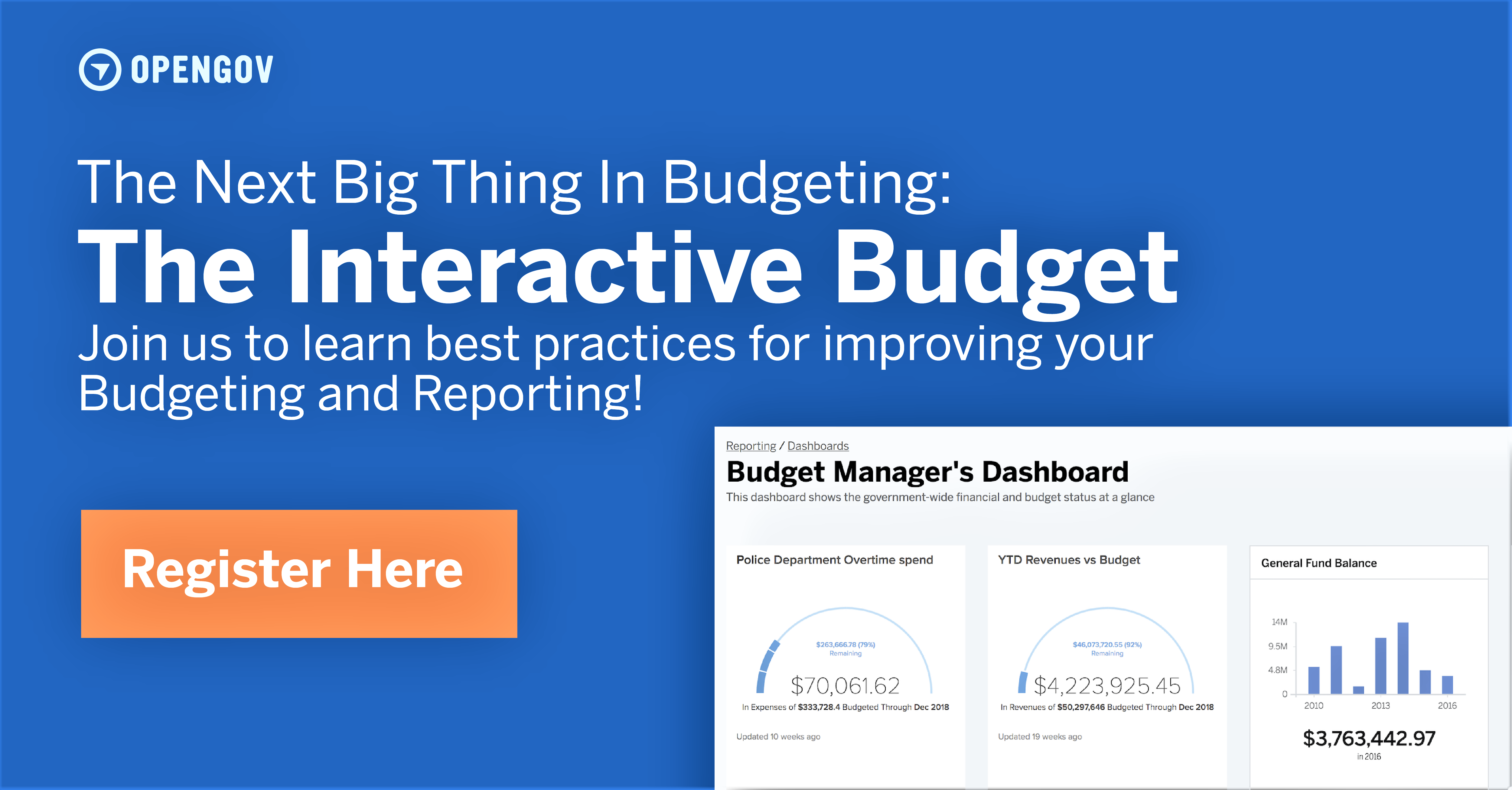 The Next Big Thing in Budgeting: The Interactive Budget | OpenGov